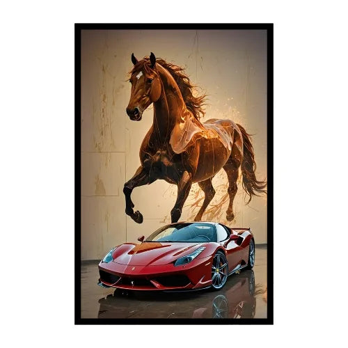 The Art of Speed | Set of 5 Exotic Car Frames – Decoria Frames